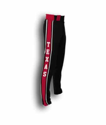 black softball pants custom - custom softball uniform